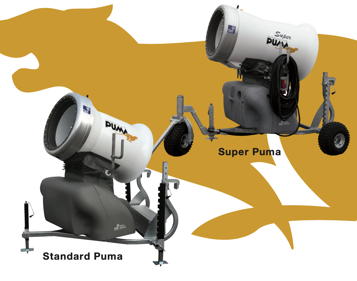 SMI The Puma series | Finland's snowmaking machine professionals